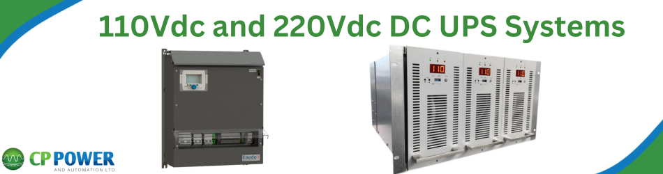 110Vdc and 220Vdc DC UPS Systems